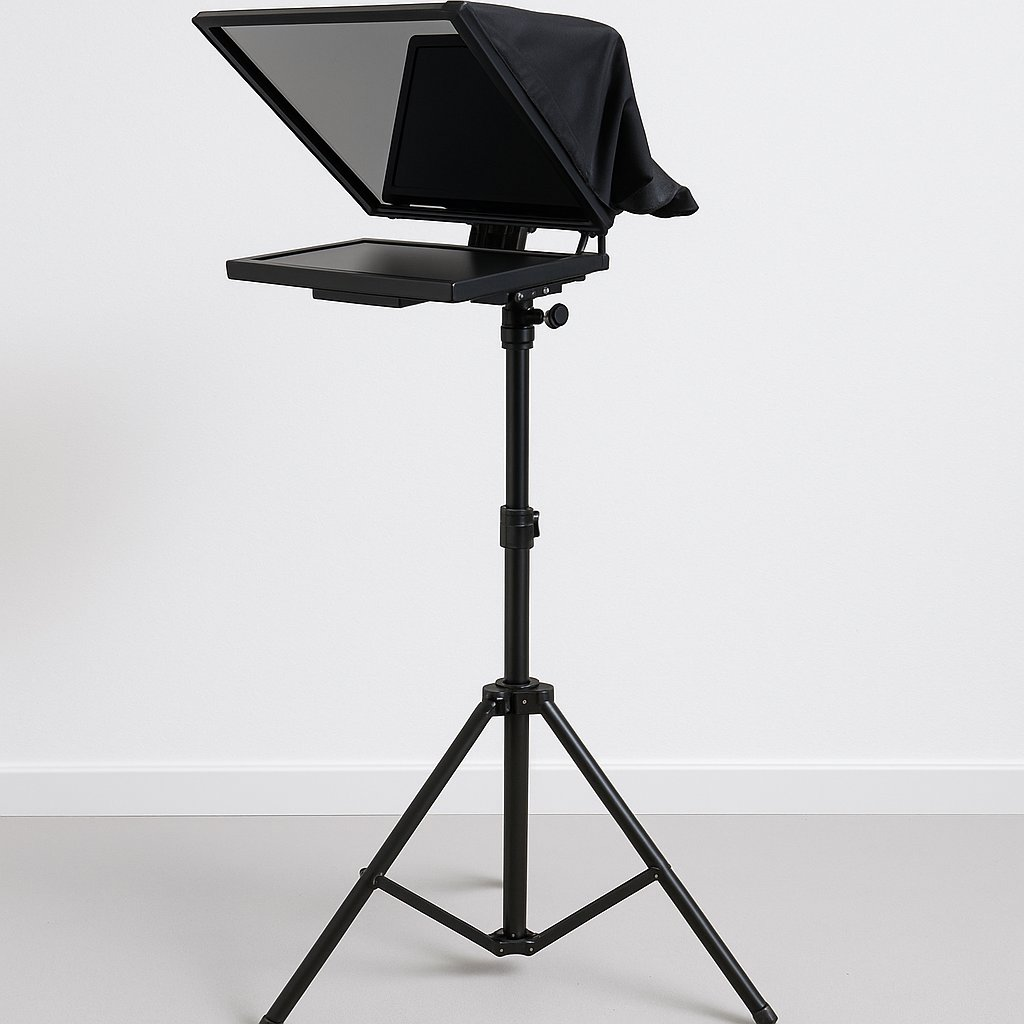 Glide Gear TMP100 Teleprompter with Tripod Stand – Event Rental ...